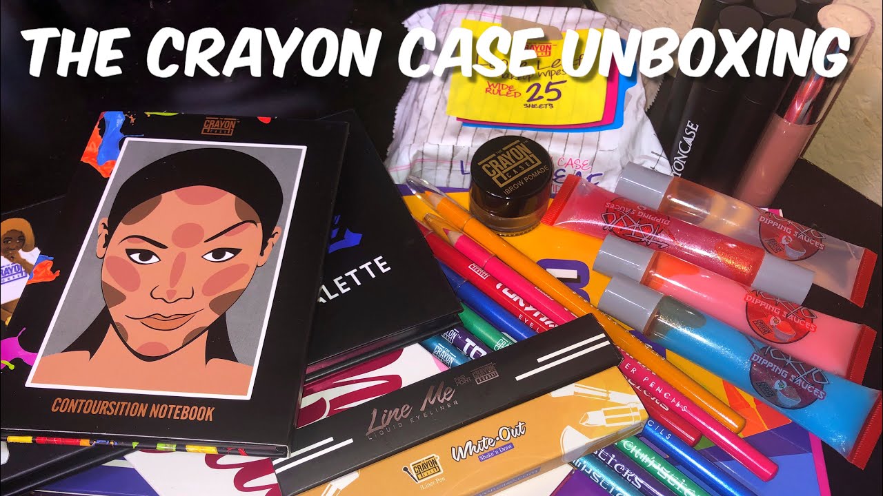 THE CRAYON CASE UNBOXING | x_incredibleL - YouTube