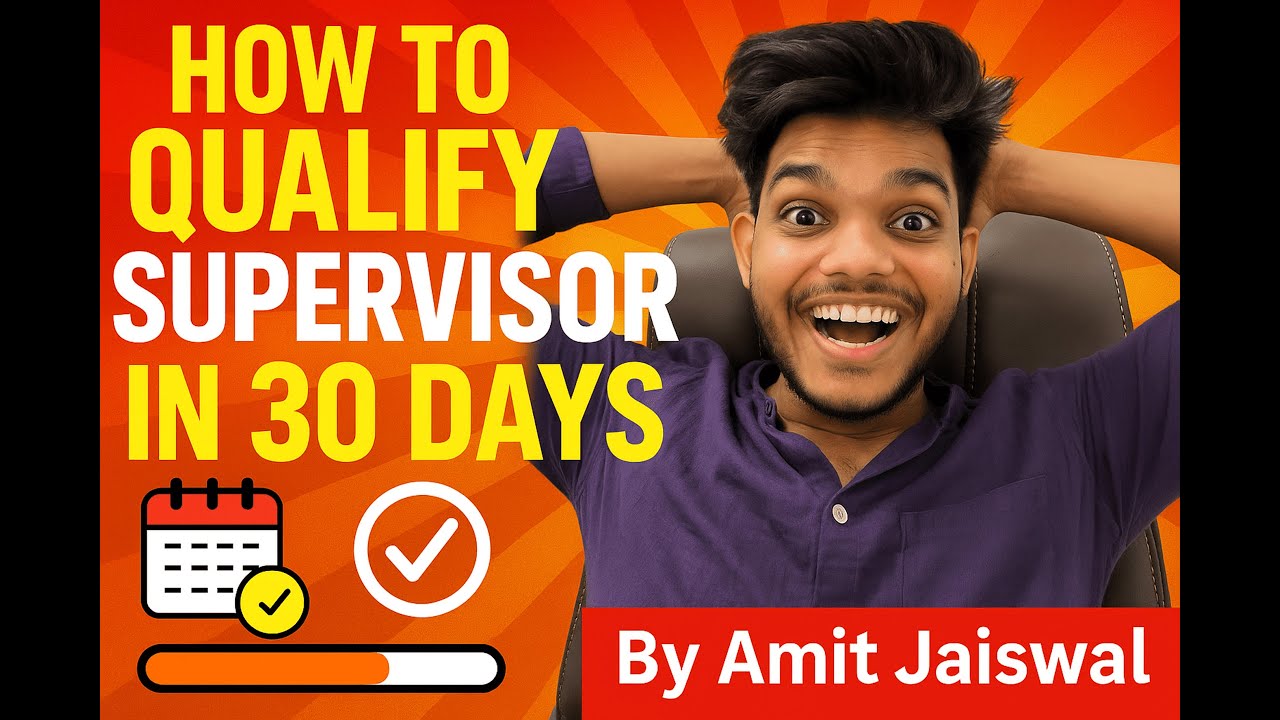 How to Qualify as a Supervisor in 30 Days with 20 Powerful Strategies ...