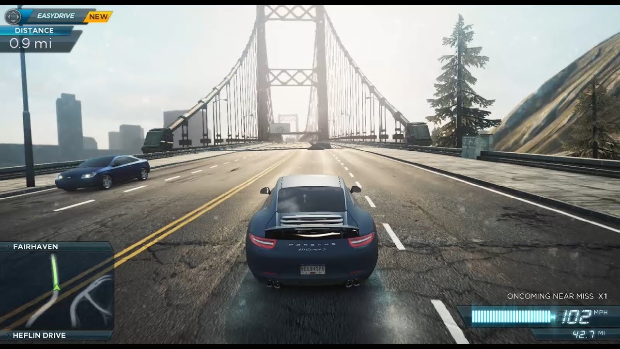 Need for Speed™ Most Wanted third race using controllers, Subscribe my ...
