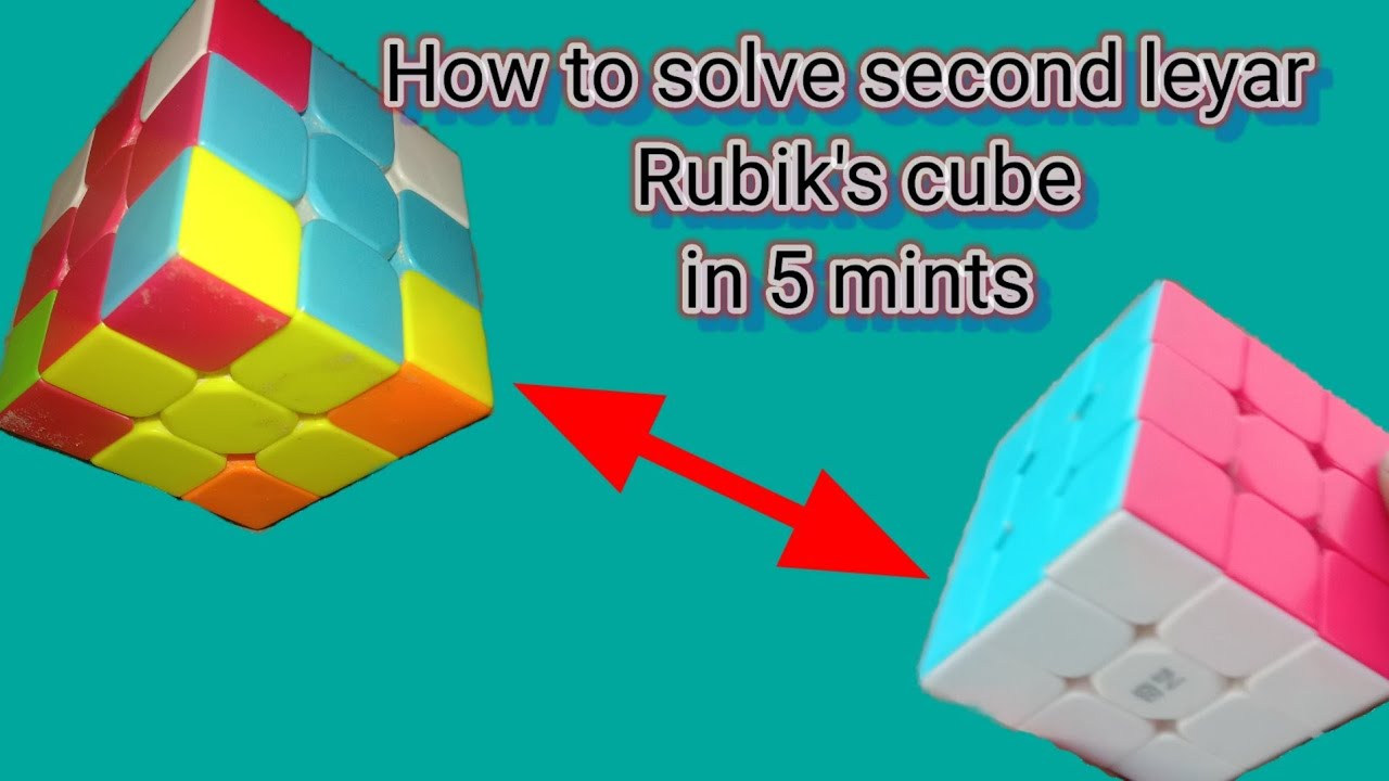 How to solve the second Layer With 5 minutes - YouTube