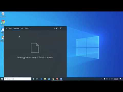 Windows 10 for Beginners: Search Bar - YouTube