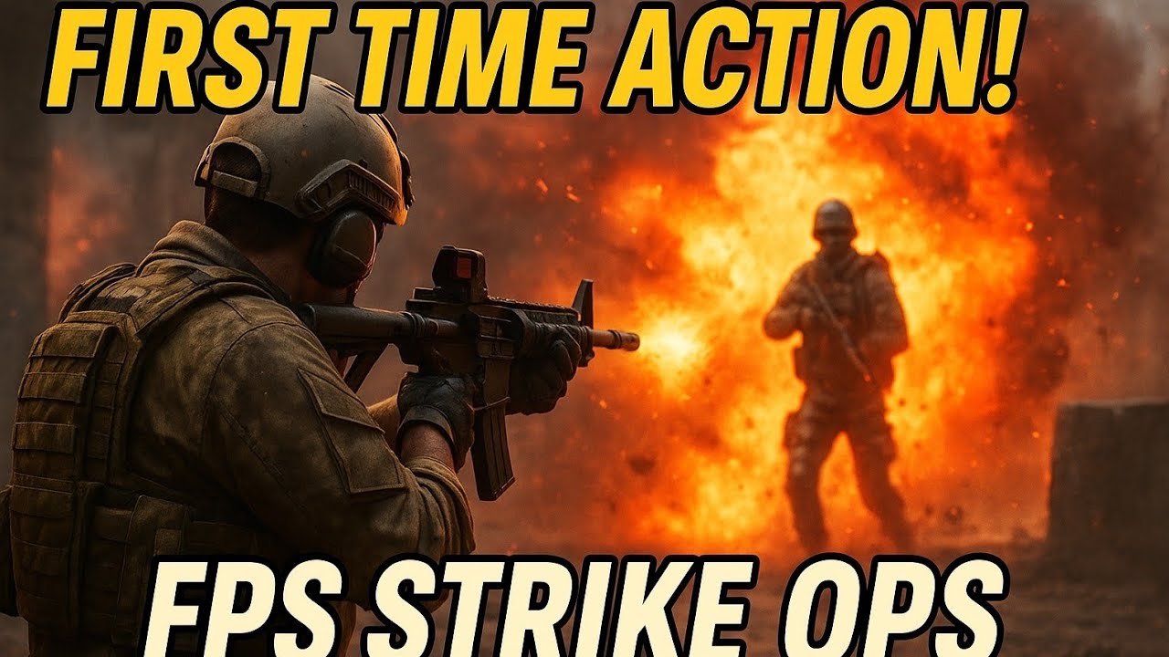 FPS Strike Ops Gameplay | First Mission Intense Gunfight!" - YouTube