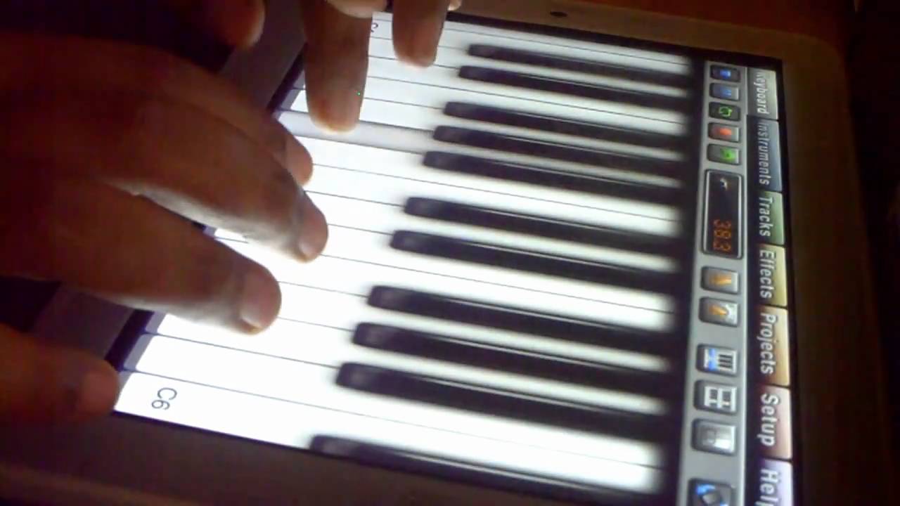 Music Studio App ( hip-hop ) ipad iphone ipod - YouTube