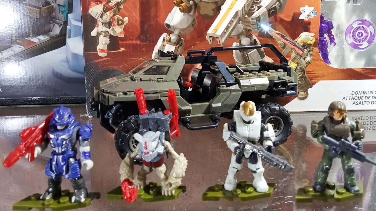 halo infinite mega construx unsc razorback blitz review en español ...