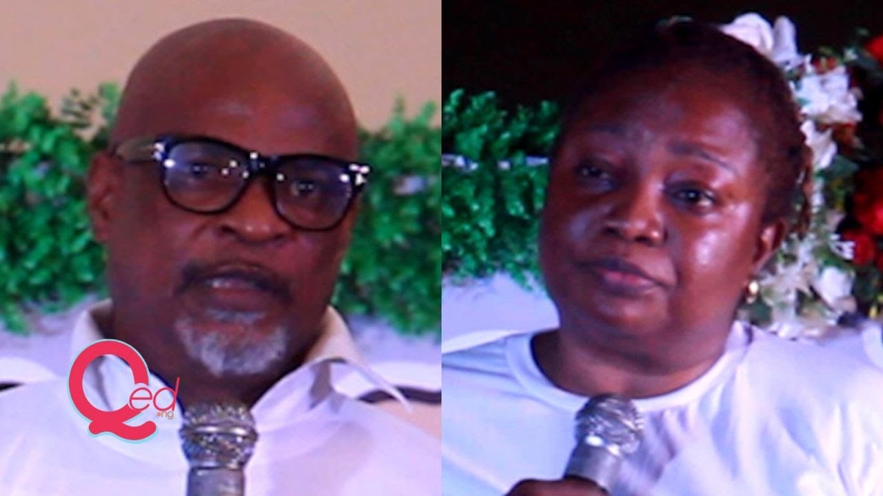 Fred Amata and ex-wife Agatha Amata at night of tributes for Peace ...