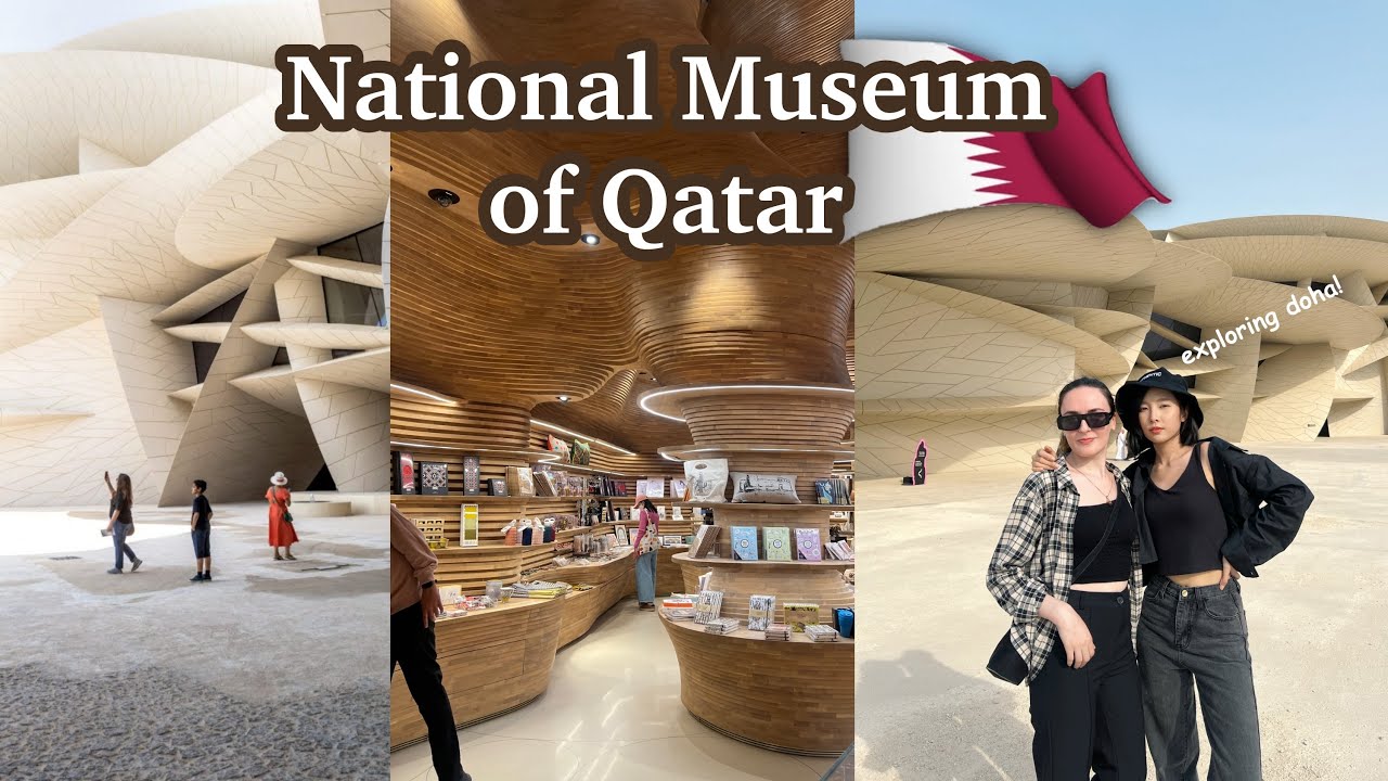 National Museum of Qatar | Beautiful Light exhibition | Exploring Doha ...