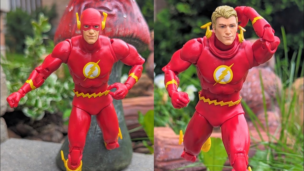 McFarlane toys unmasked flash action figure quick review one of the ...