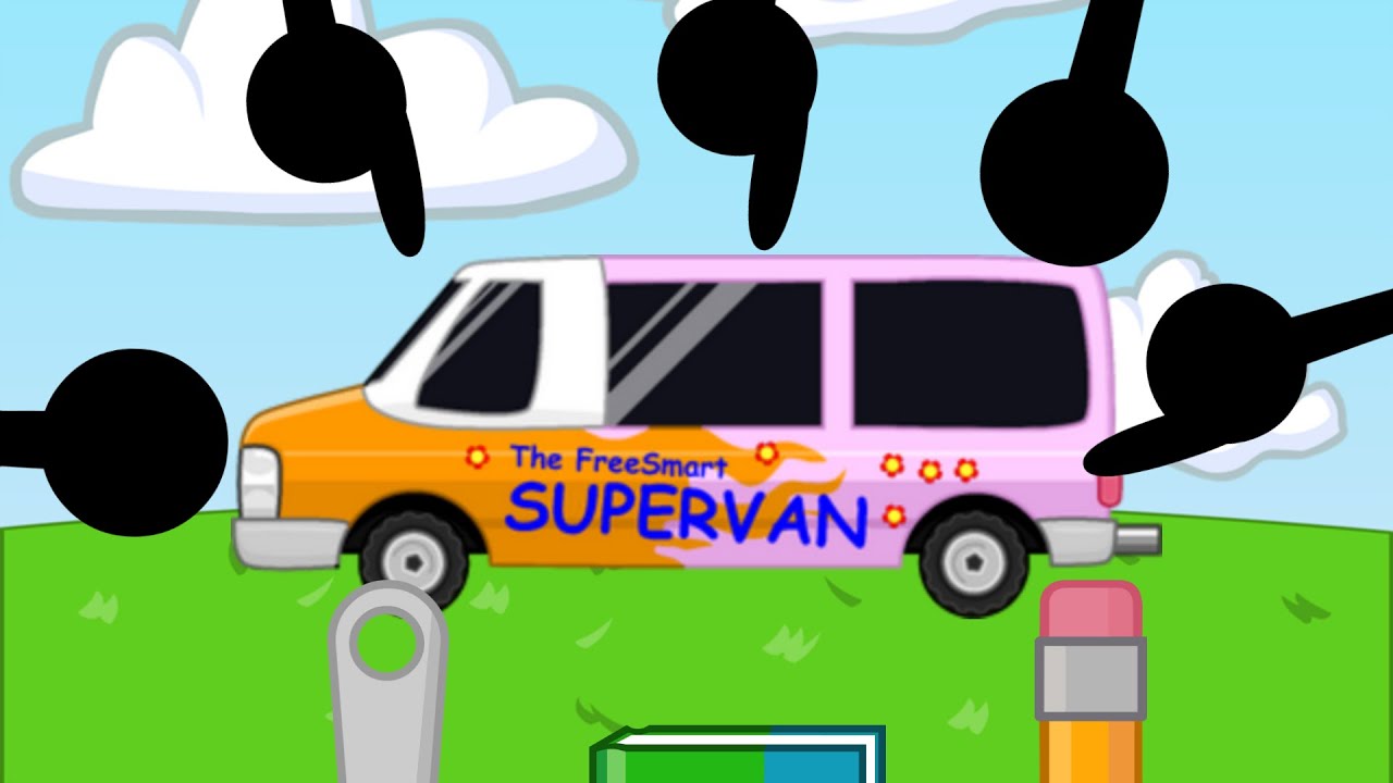 Every time the Freesmart Supervan gets tagged in BFDIA 16 #bfdi #bfdia ...