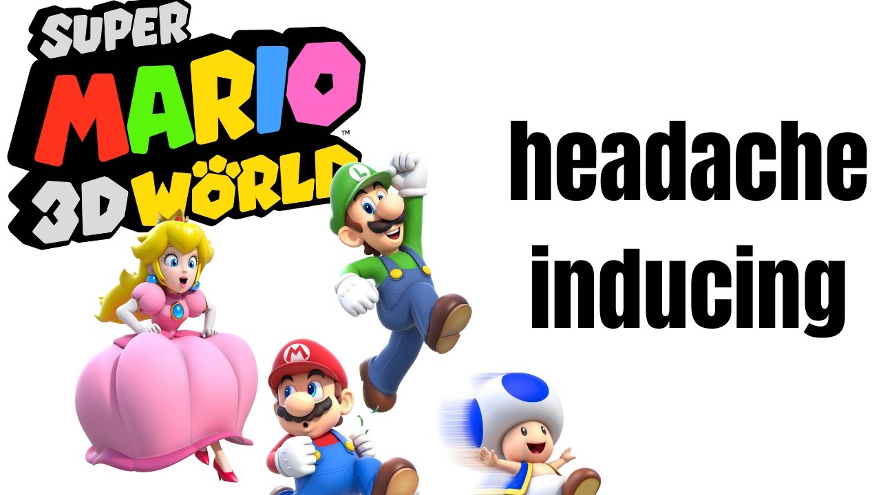 depth perception: the game (Super Mario 3D World) - YouTube