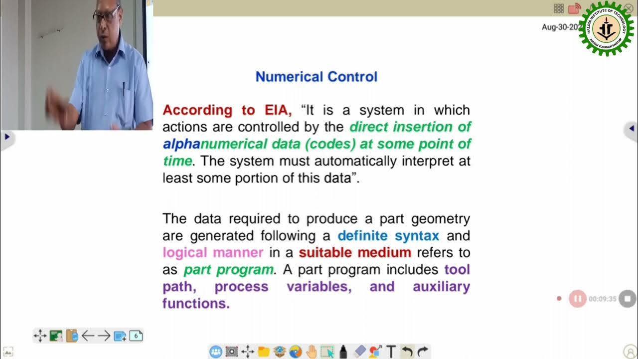 Fundamentals of NC/CNC: Lecture-1 - YouTube