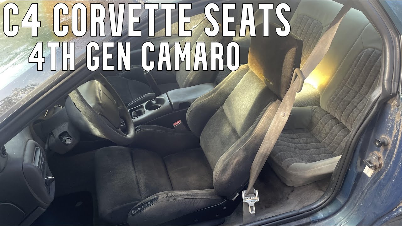 C4 Corvette Seats In A 4th Gen F-Body Camaro - YouTube
