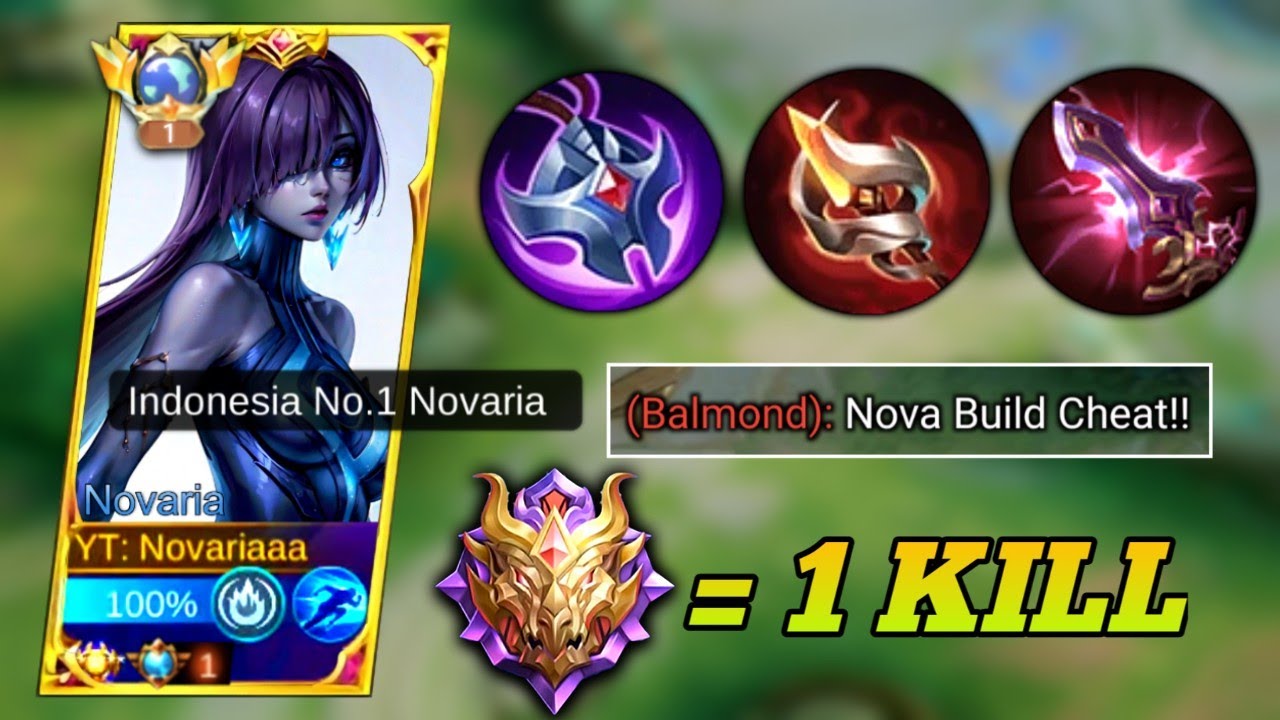 NOVARIA BRUTAL BUILD & EMBLEM 2024 | TOP 1 GLOBAL NOVARIA ONE SHOT ...