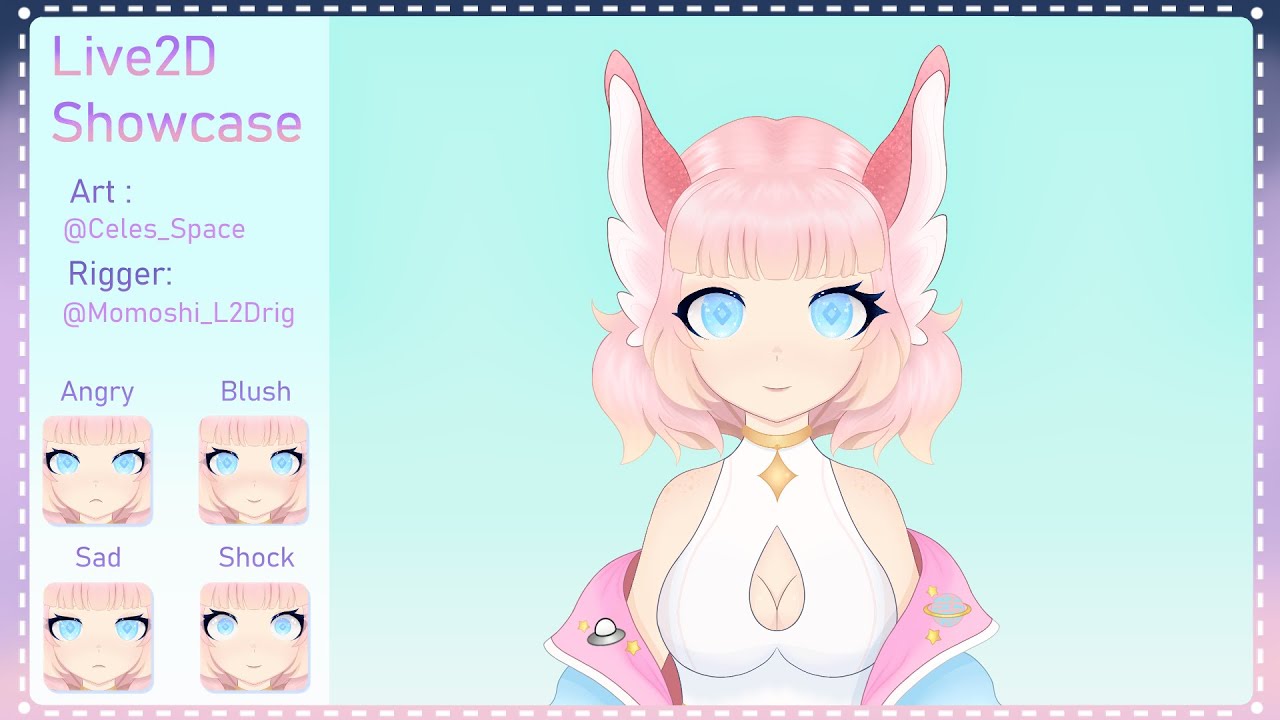 [Live2D Showcase] Celes Space - YouTube