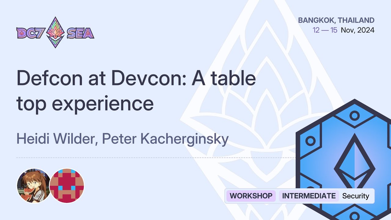 Defcon at Devcon: A table top experience | Devcon SEA - YouTube