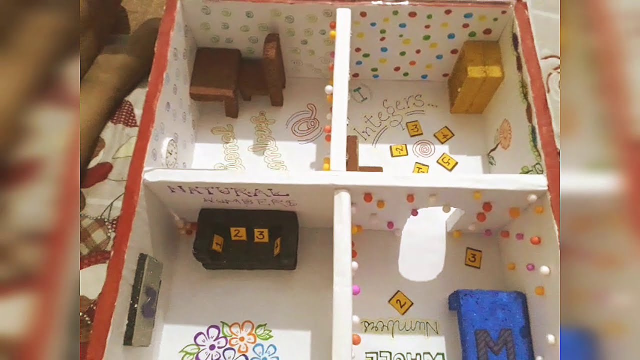 NUMBER HOUSE || Maths Project - YouTube