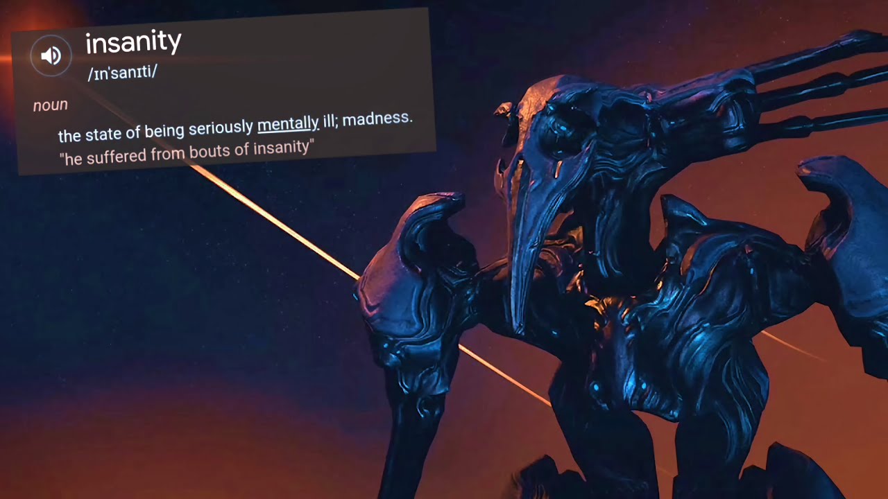 Warframe made me go Insane... - YouTube