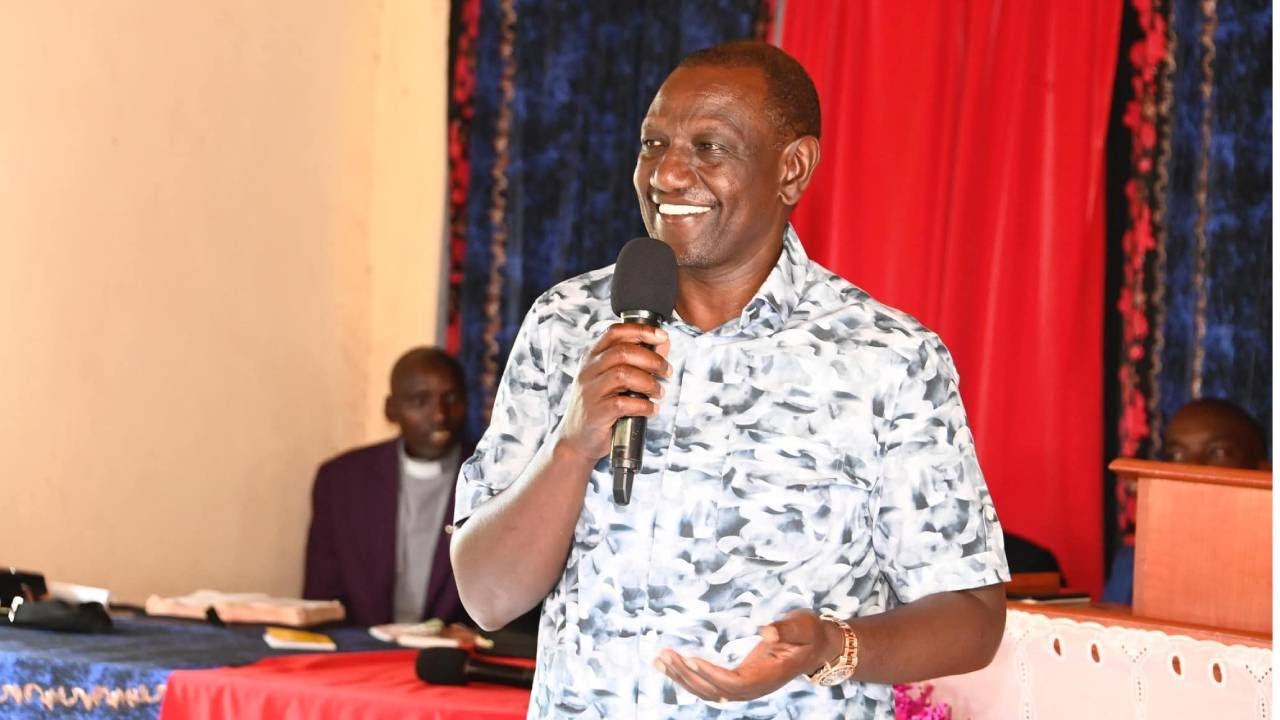 LISTEN TO PRESIDENT RUTO MESSAGE AFTER ATTENDING CHRISTMAS CHURCH ...