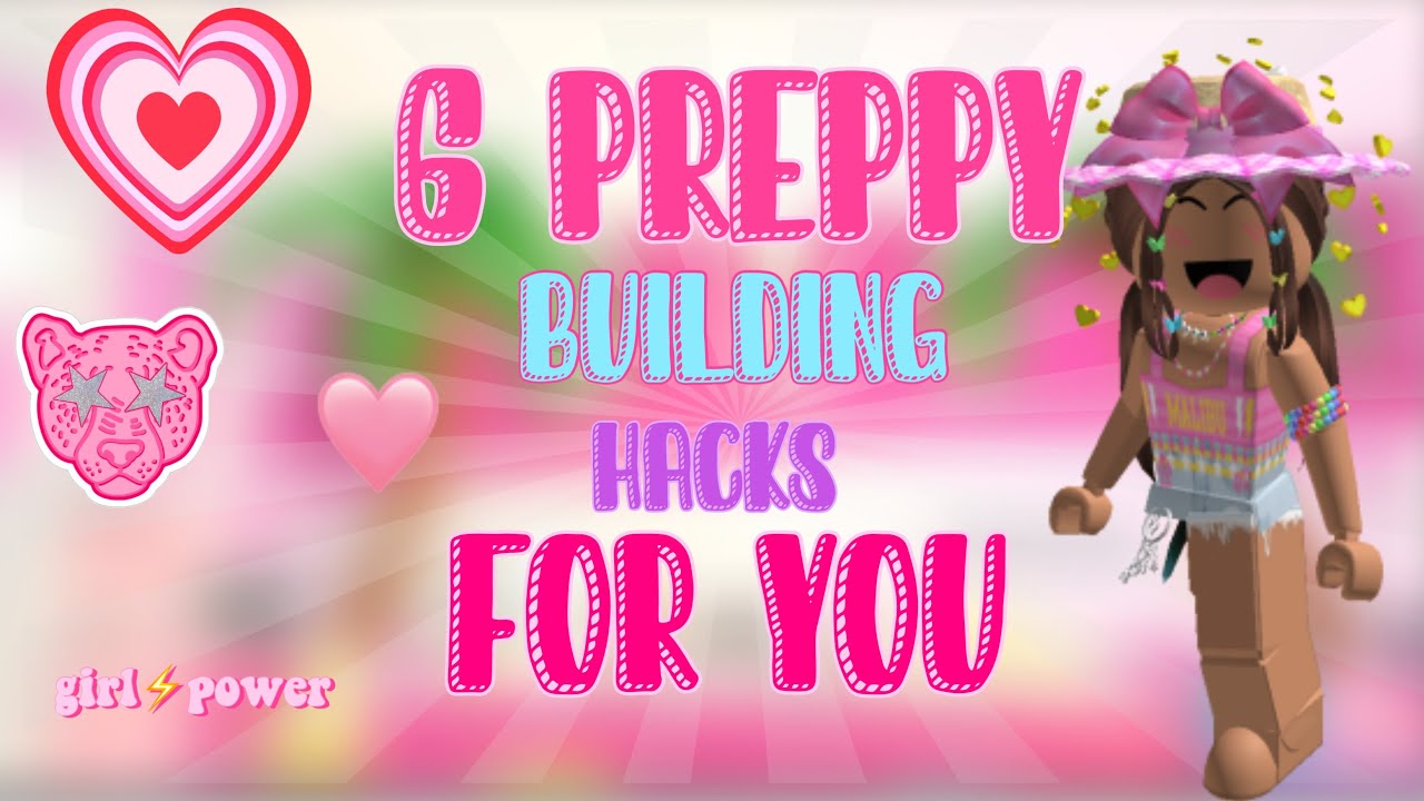 6 ADOPT ME PREPPY BUILDING HACKS FOR YOU😱🐬🌸🌴🌊PREPPY🐬 - YouTube