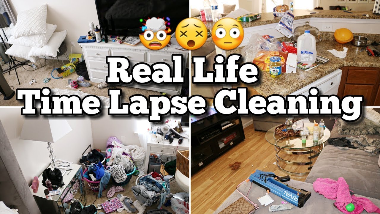 Time Lapse cleaning | Real Life Cleaning Motivation | Clean With Me ...