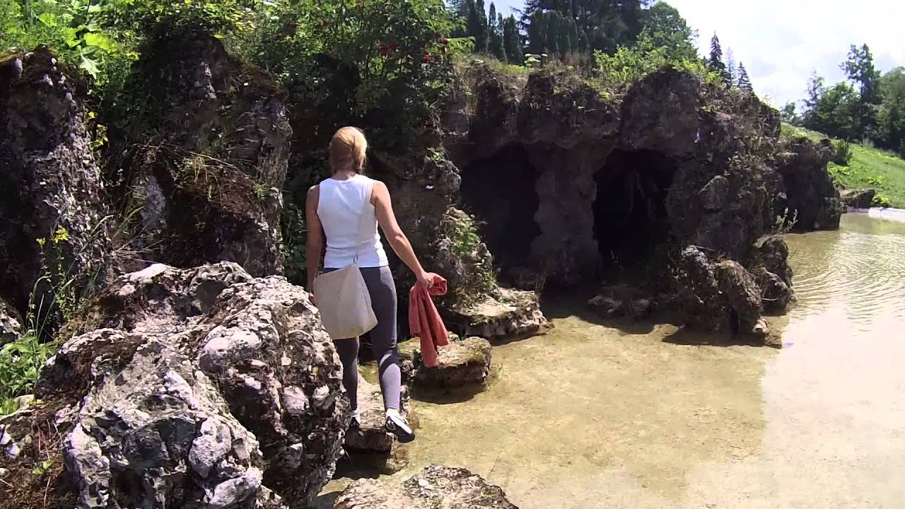 Grota palatul Cantacuzino Busteni - YouTube