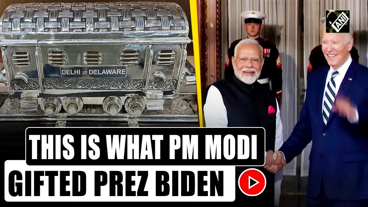 Check out PM Modi’s special gift to US President Joe Biden - YouTube