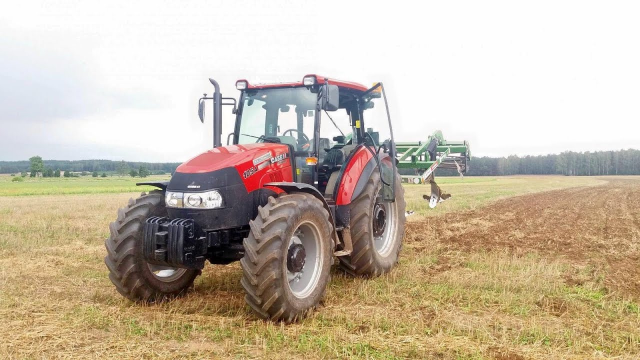 ☆Gruberowanie z Casem☆ Case IH Farmall 105A + Sipma AU 260 DZIK - YouTube