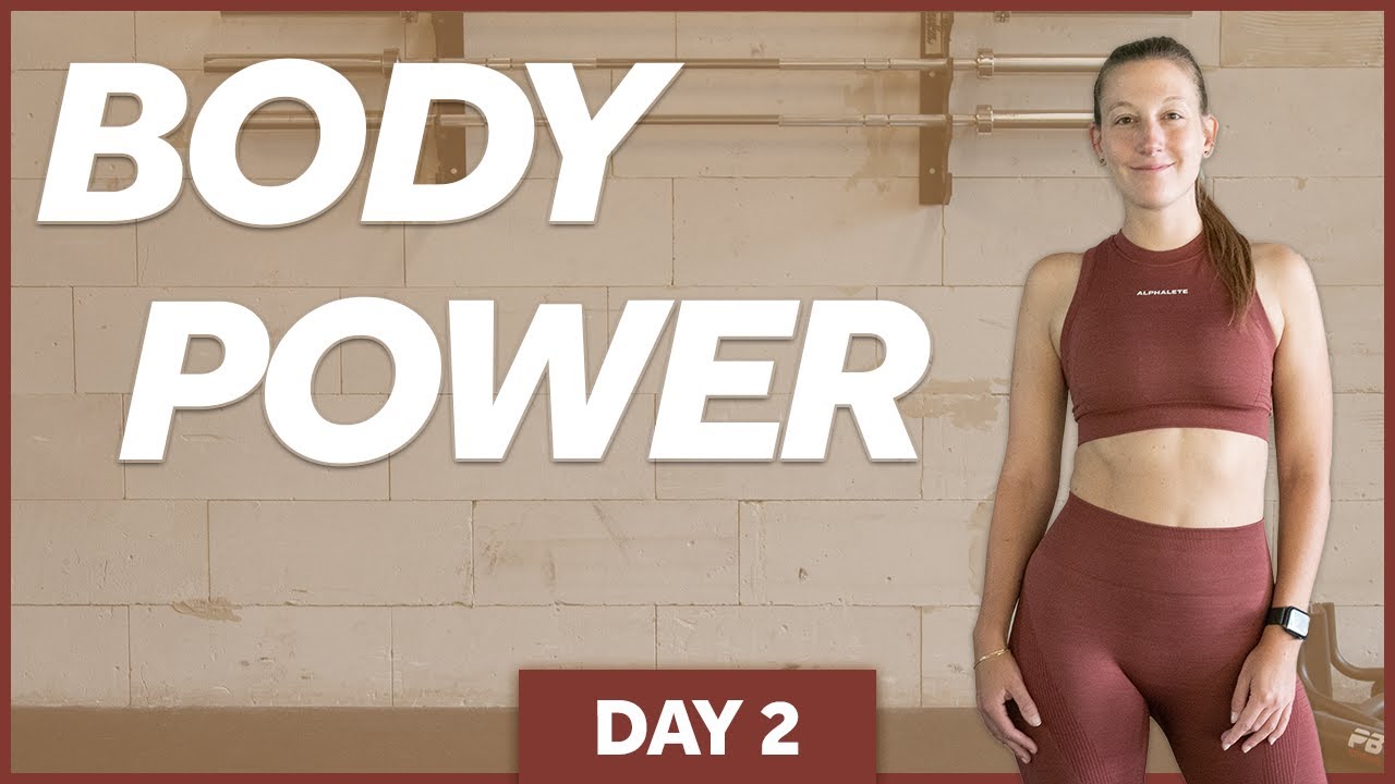 Body Power | 60 MINUTE HIIT & ABS | DAY 2 - YouTube