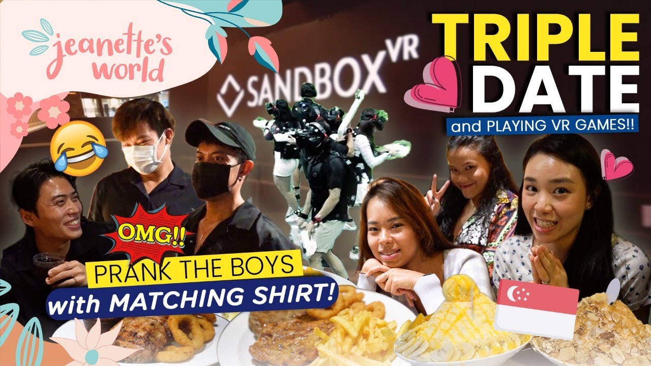 👩🏻‍ ️‍💋‍👨🏻 My Korean Husband tries TRIPLE DATING - 3 chao ah Lians in ...