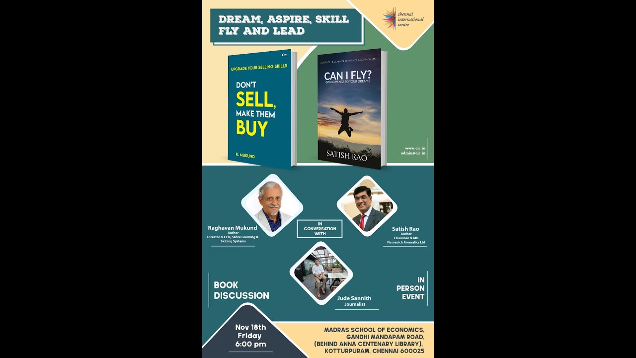 DREAM, ASPIRE, SKILL / FLY AND LEAD | Nov 18th 2022 | CIC - YouTube