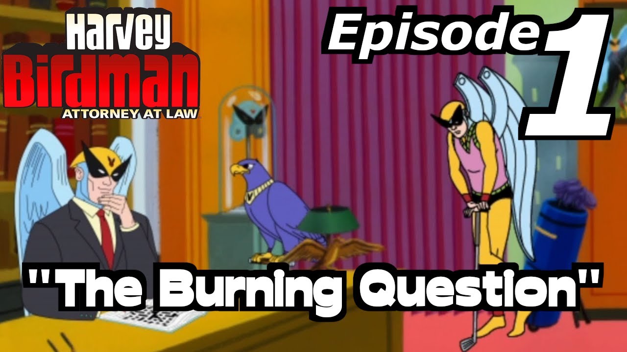 The Burning Question - Harvey Birdman: Attorney at Law (Ep01) - YouTube