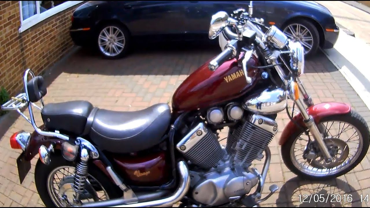 Yamaha Virago 535 - Dave Monk - YouTube