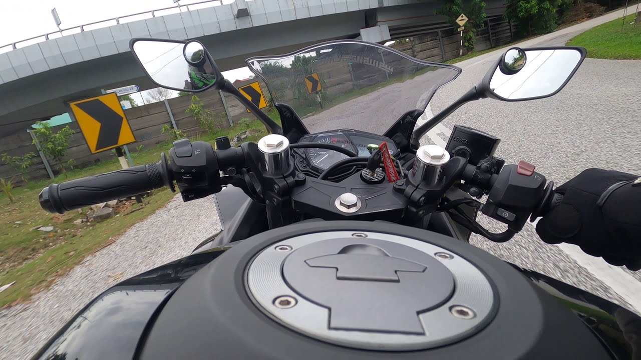 Yamaha R25 Rider On Board (Cockpit View) - YouTube