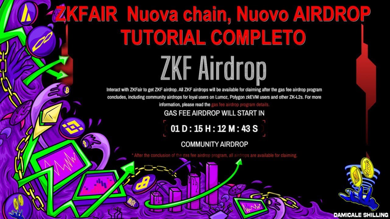 ZKFAIR | Nuova chain, Nuovo AIRDROP | TUTORIAL COMPLETO + bonus punti ...