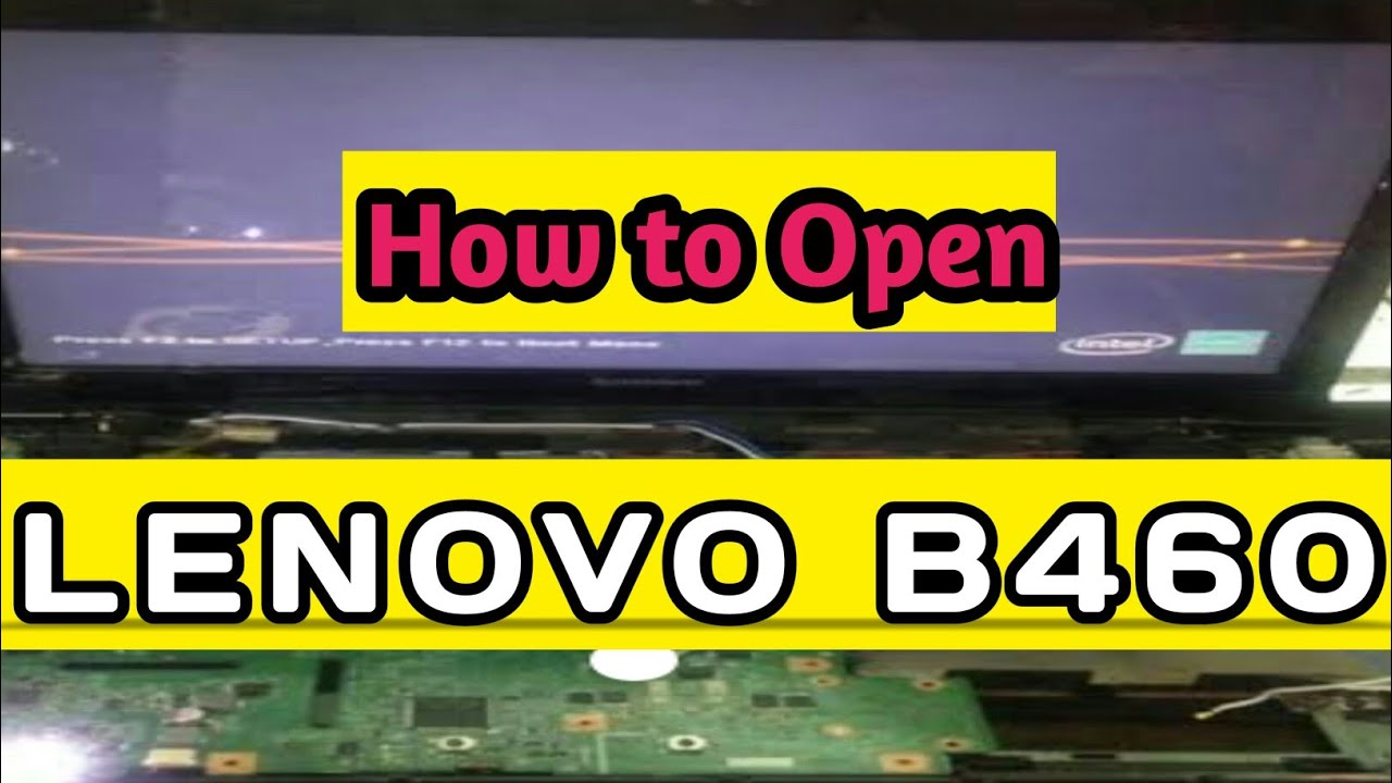 How to disassemble lenovo B460 laptop latest video20 | How to replace ...