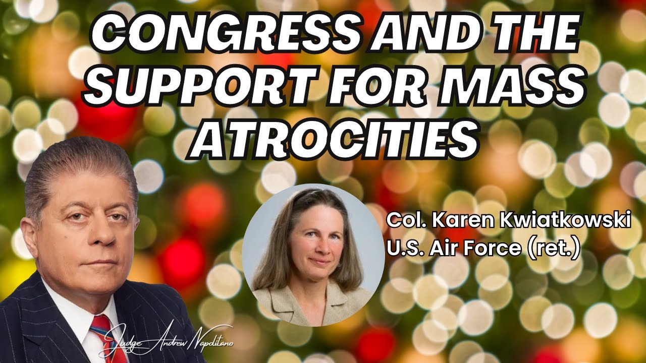 Col. Karen Kwiatkowski: Christmas and the US Government - YouTube