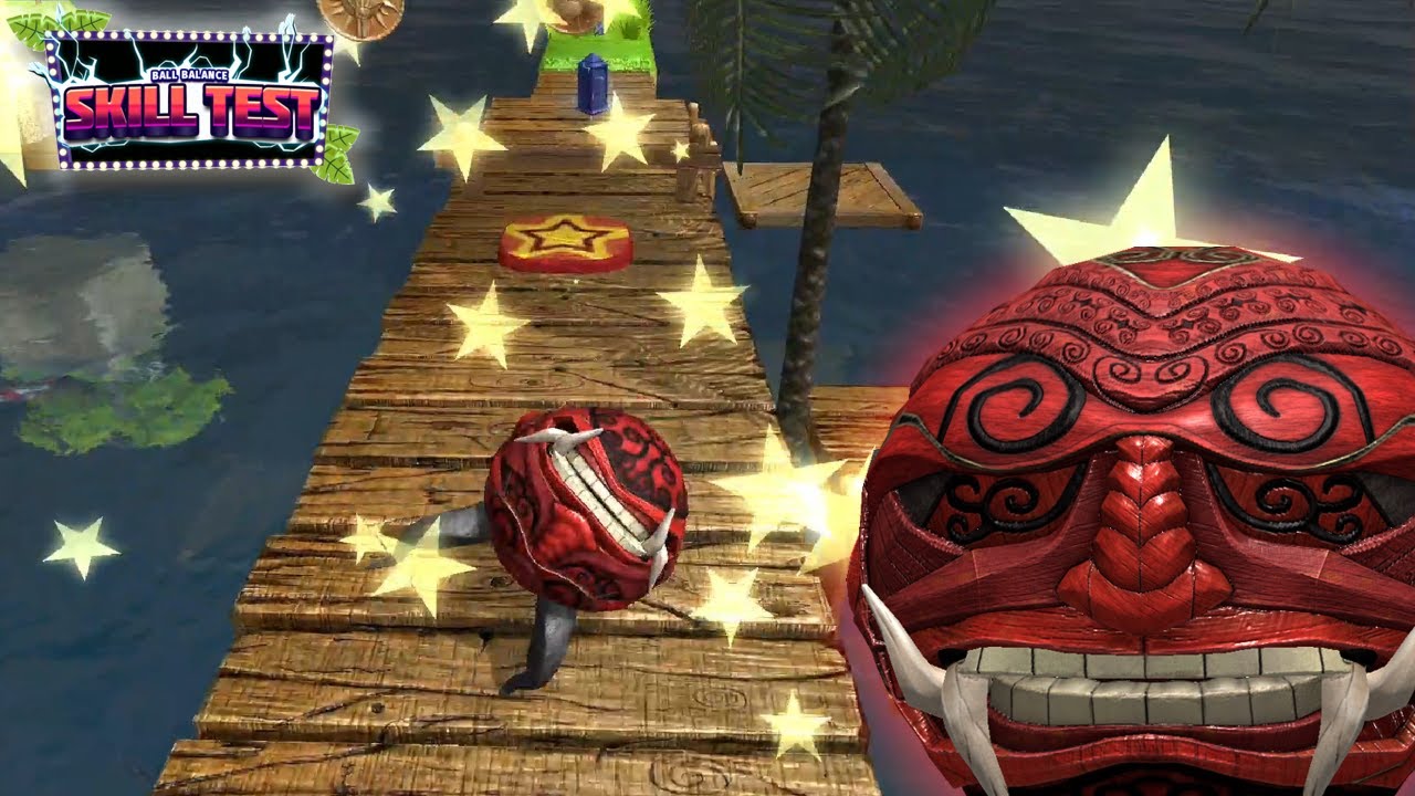 Ball balance Skill Test - Passing the ninth level! - YouTube