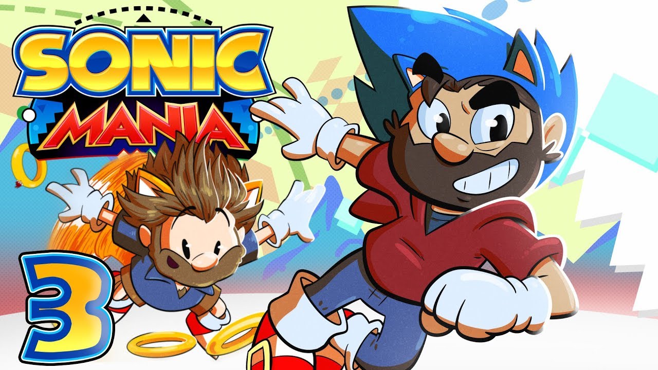 Sonic Mania | Let's Play Ep. 3: Rolling Around at the Speed of Beards ...