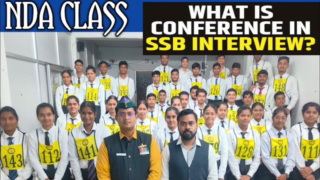 WHAT IS CONFERENCE IN, SSB INTERVIEW #ssb #ssbinterview #ndaprepration ...