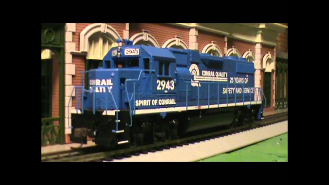 HO-scale NS 2943, The Spirit of Conrail, is here! - YouTube