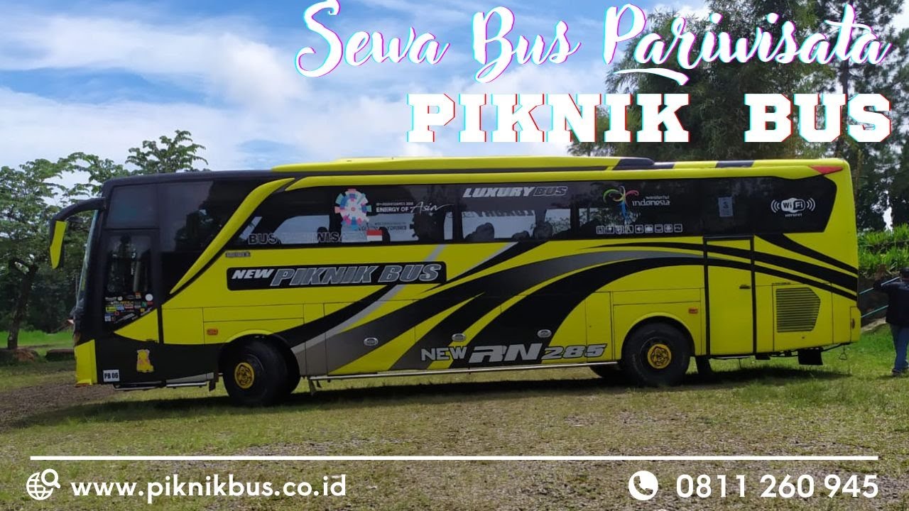 BUS PARIWISATA TERBARU 2024 - PIKNIK BUS - YouTube