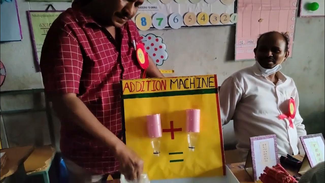 Addition Working Model Maths | maths tlm working model Addition | maths ...