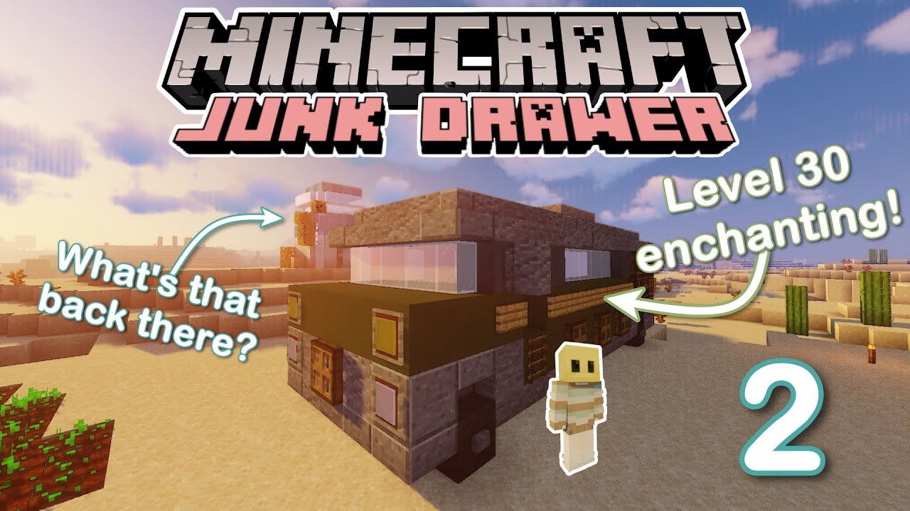 Mobile Enchanting Setup?! 🪄 | Minecraft Junk Drawer ep 2 - YouTube
