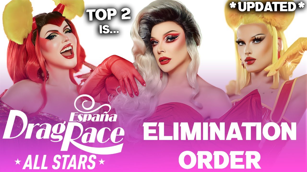 España All Stars *UPDATED* Elimination Order & TOP 2 - Drag Race ...
