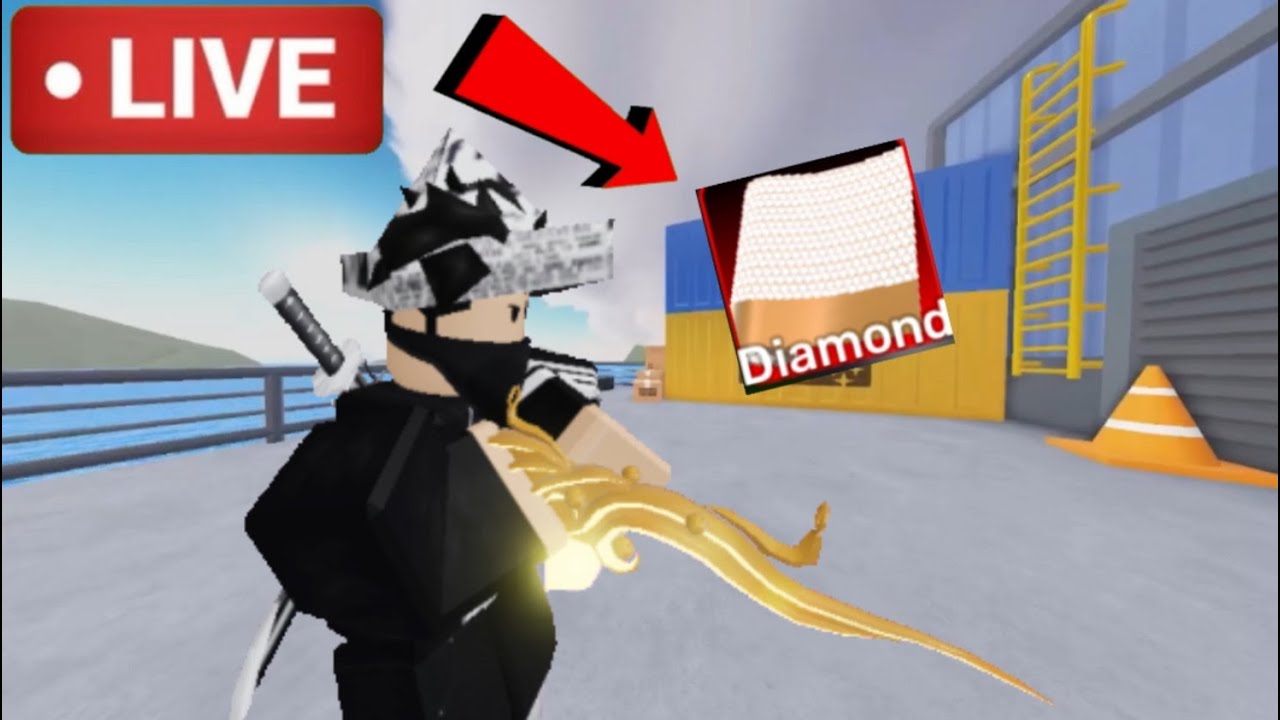 Roblox Rivals Live grinding for Diamond Wrap - YouTube