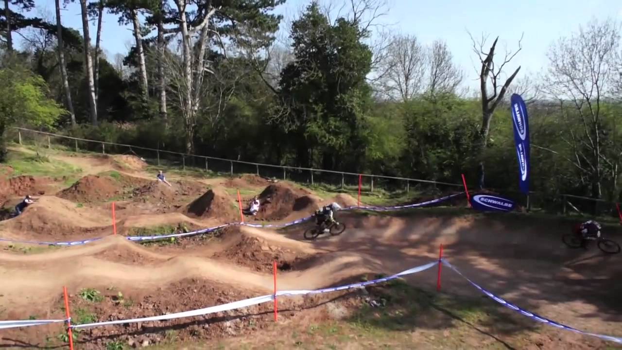 Leamington MTB 4X Aerial filming - YouTube