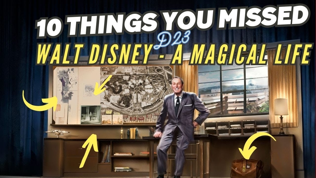 D23: Walt Disney Animatronic Show | How Imagineering Convinced Me ...