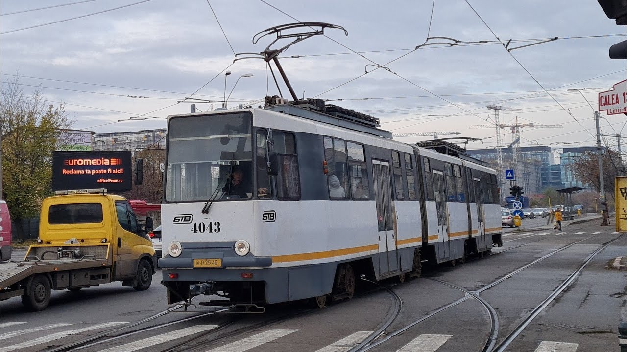 Decembrie 2022 | V3A-2S-93 #4043 pe linia 11 - YouTube