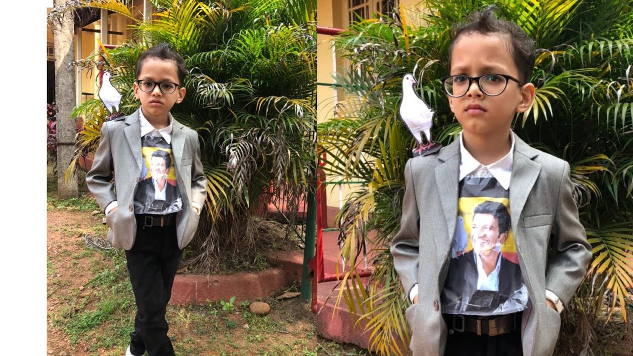 Fancy dress power star puneet rajkumar style javad ukg - YouTube