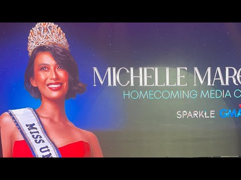 Miss Universe Philippines Michelle Marquez Dee homecoming press ...