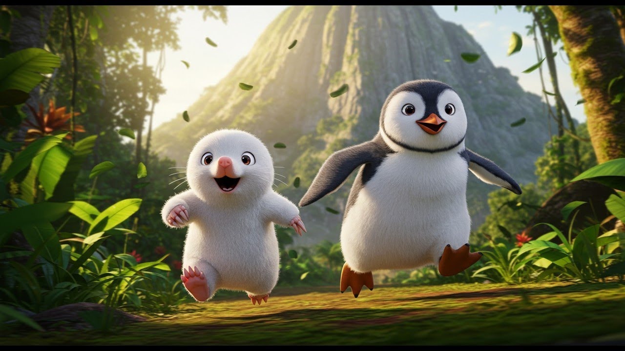 Margot & Sam the Penguin 🐧 | Unlikely Friends on a Fun Adventure - YouTube